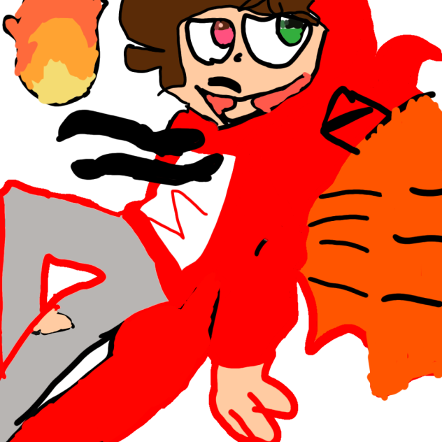 raptor alas con sueter - ibisPaint