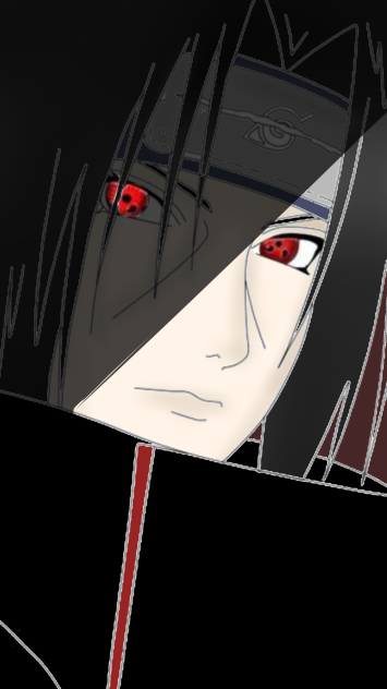 Itachi uchiha - ibisPaint