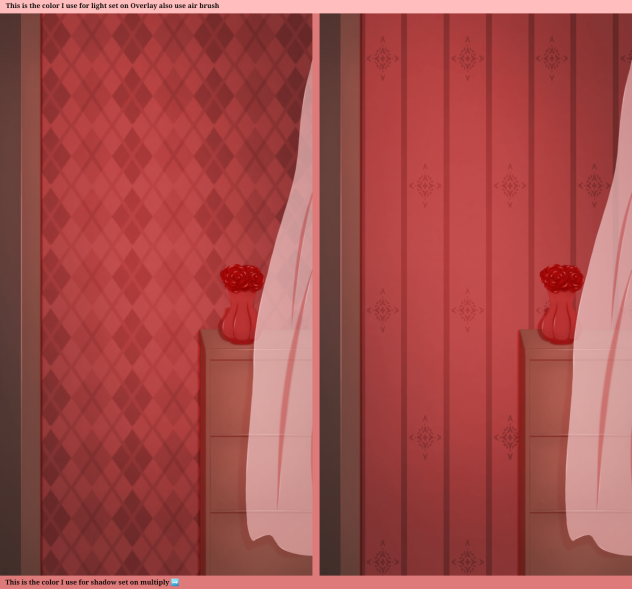 red room background - ibisPaint