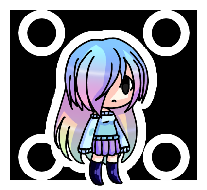 Gatcha life coloring - ibisPaint