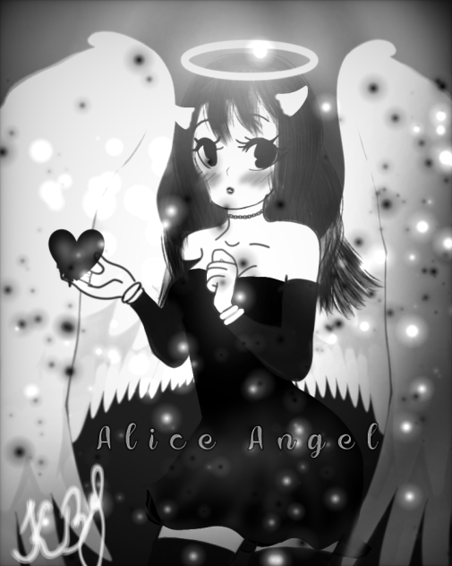 Alice Angel on stage 🖤 - ibisPaint
