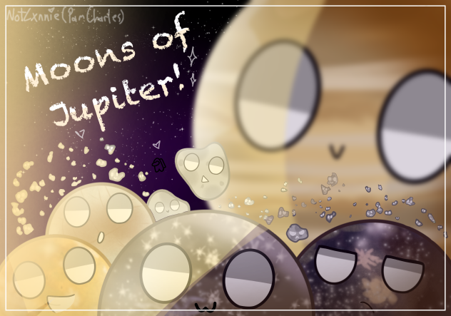 ALL of Jupiter’s moons! - ibisPaint