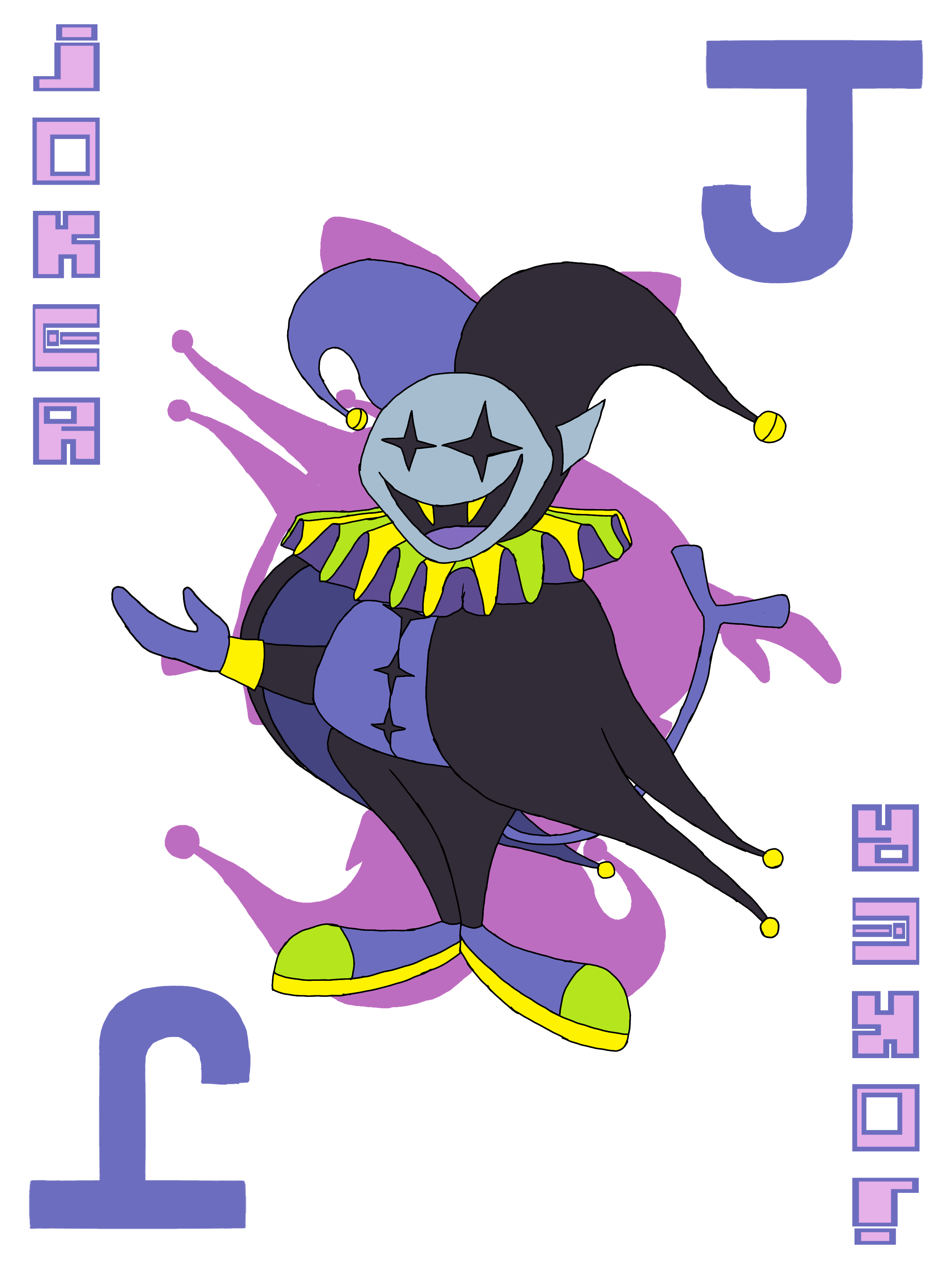 Jevil Card - ibisPaint
