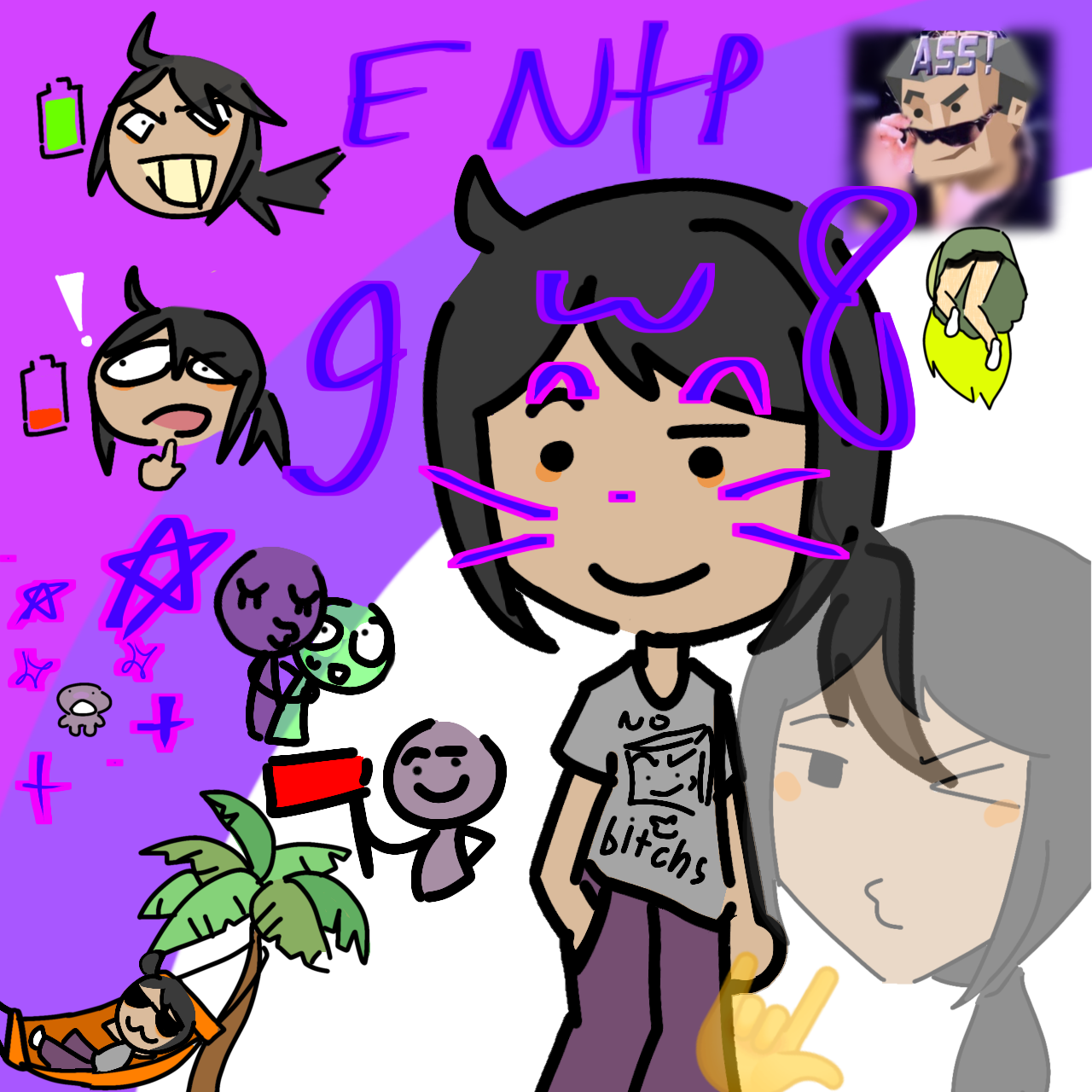 entp 9w8 - ibisPaint
