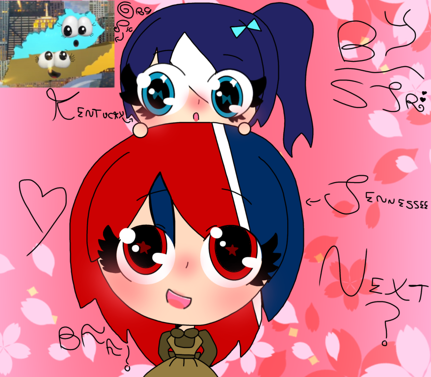 Tennessee & Kentucky!!! 💕 ️💙🇺🇸 - ibisPaint