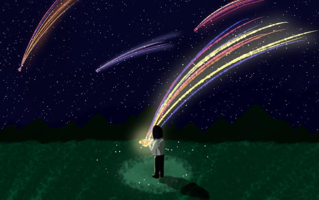 Howl catching a star - ibisPaint