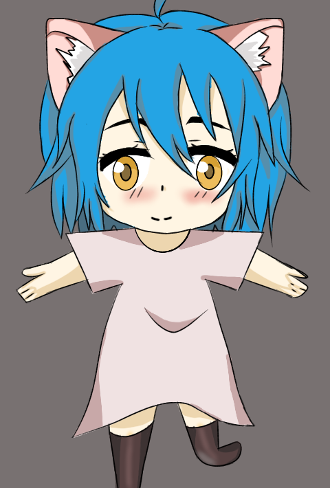 drawing chibi digital art - ibisPaint