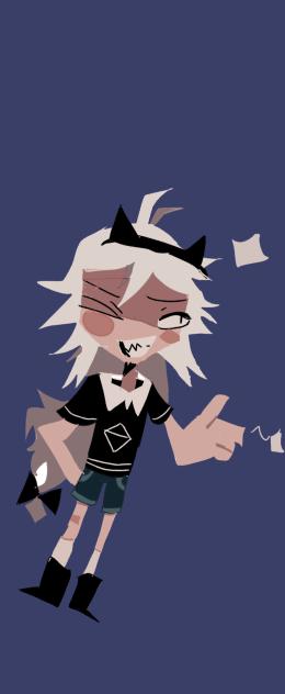 Just Oliver practicing rizz - ibisPaint