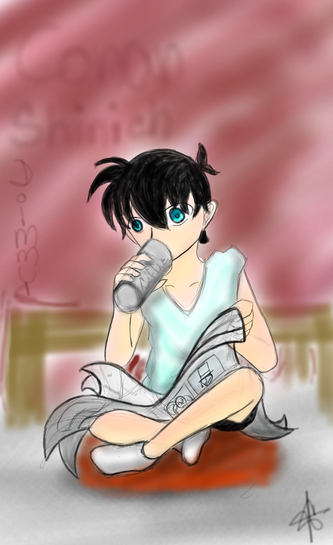 detective conan - ibisPaint