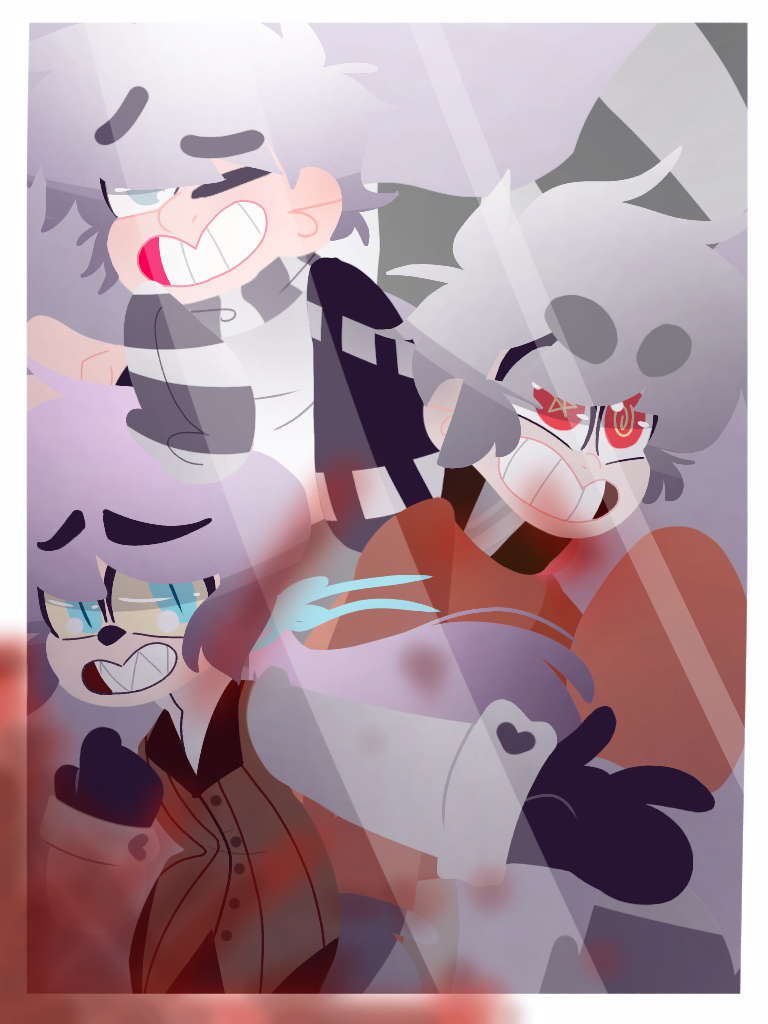 insane trio my ocs - ibisPaint