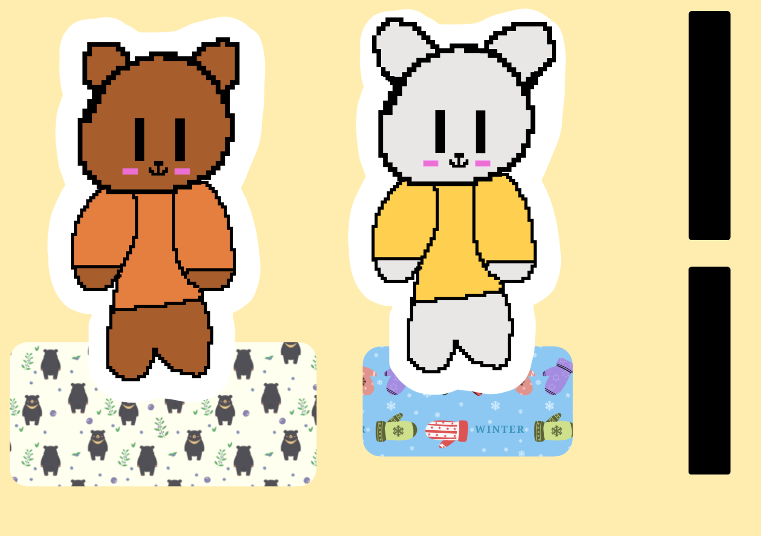 Mini Stands Printable - ibisPaint