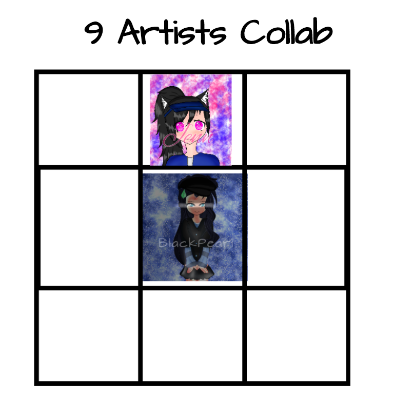 9 Artists Collab - ibisPaint