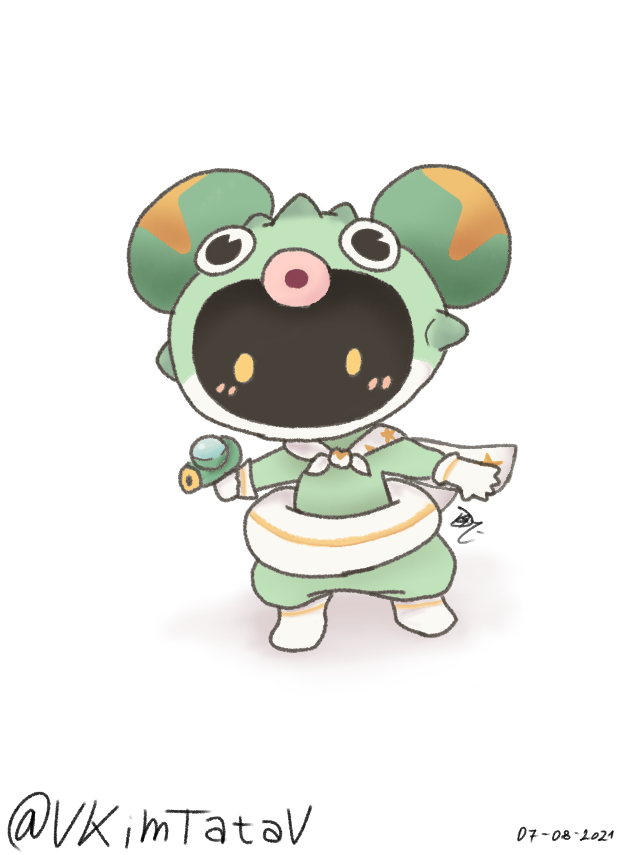 Jerry - mini world CREATA fanart - ibisPaint