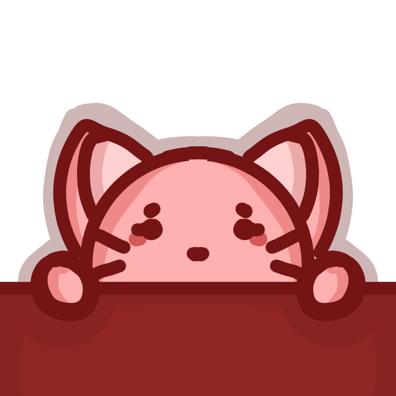 some weird kitten - ibisPaint