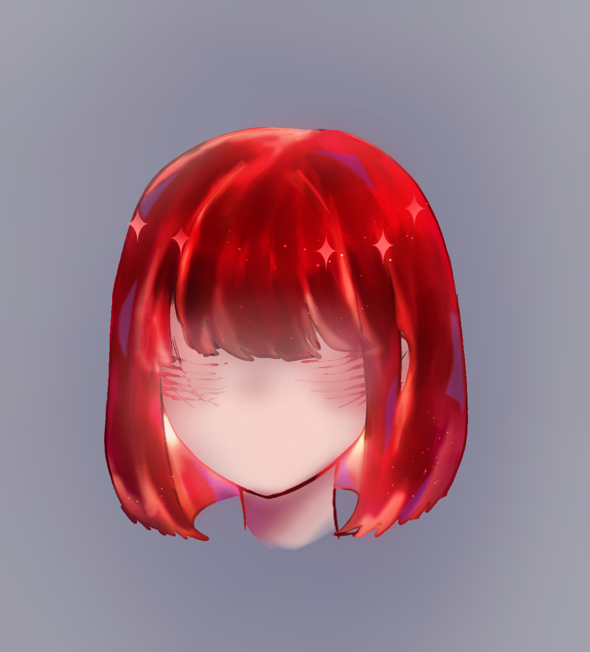 Goofy Hair test - ibisPaint