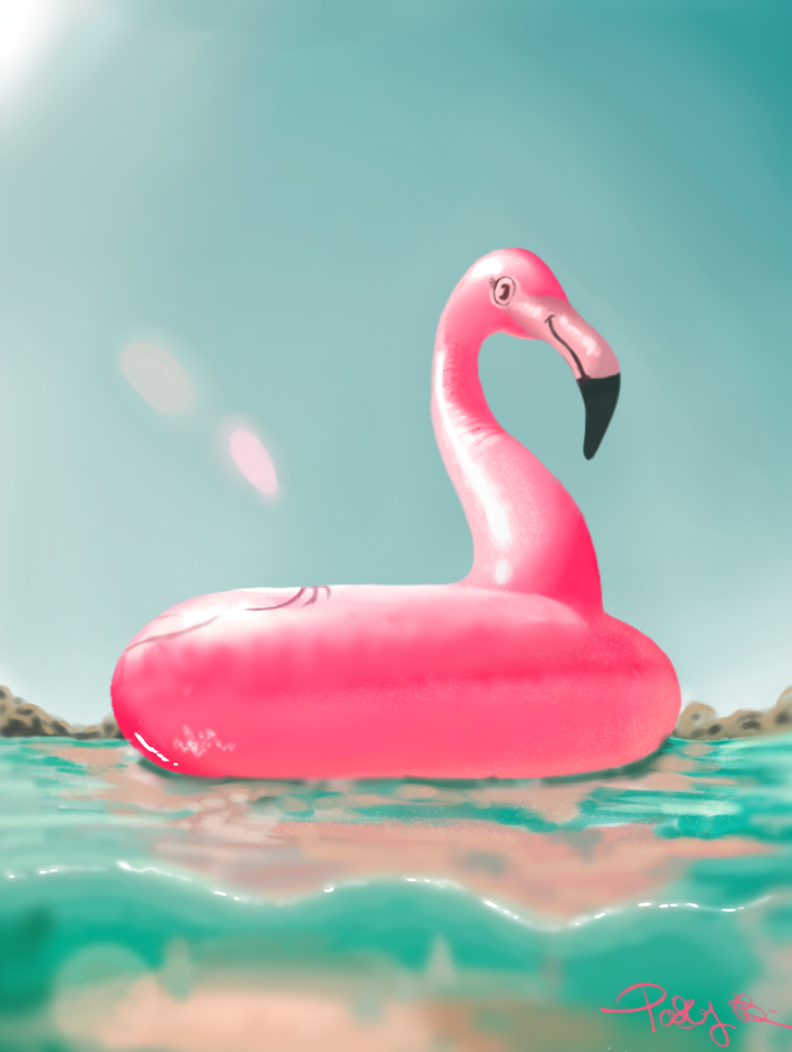 we goin to a pool party babyyy - ibisPaint