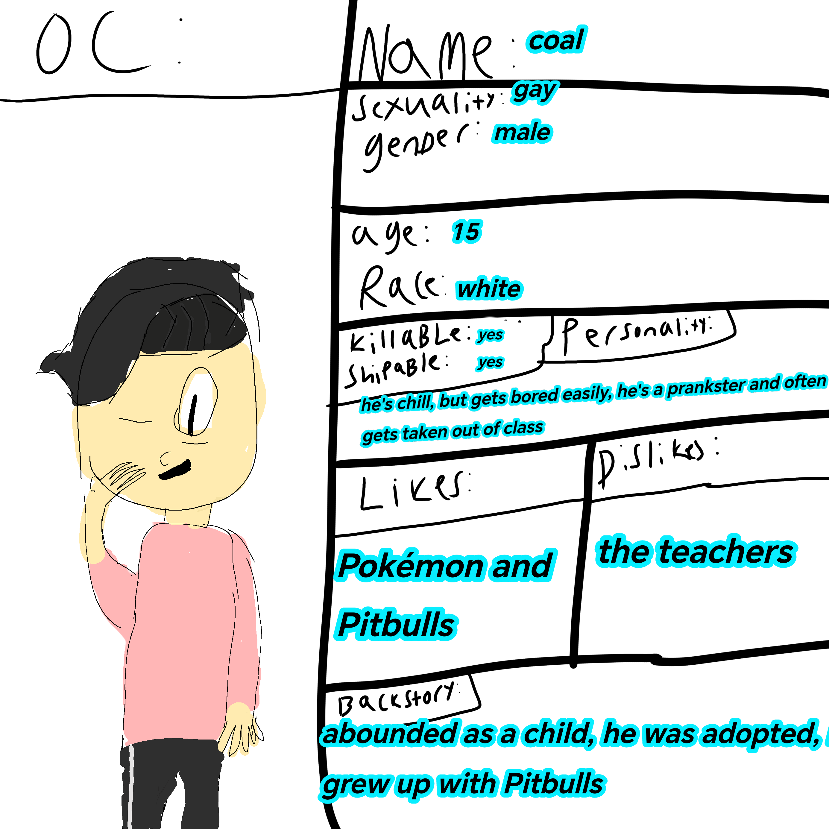 new oc for Lou_berry - ibisPaint