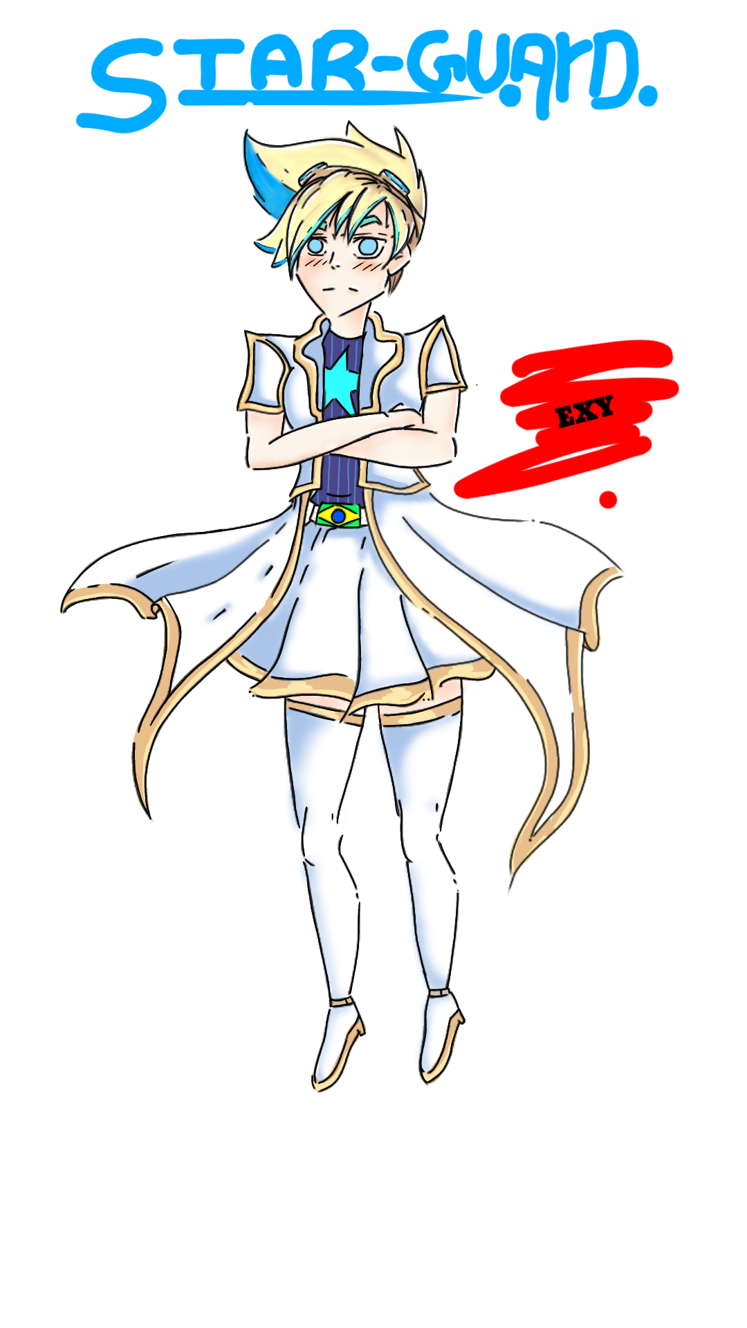 Ezreal the Star drag - ibisPaint