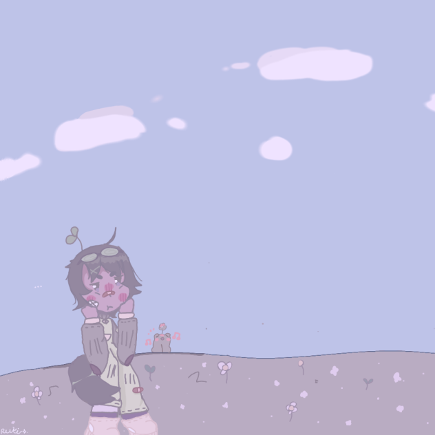 Bus stop - ibisPaint