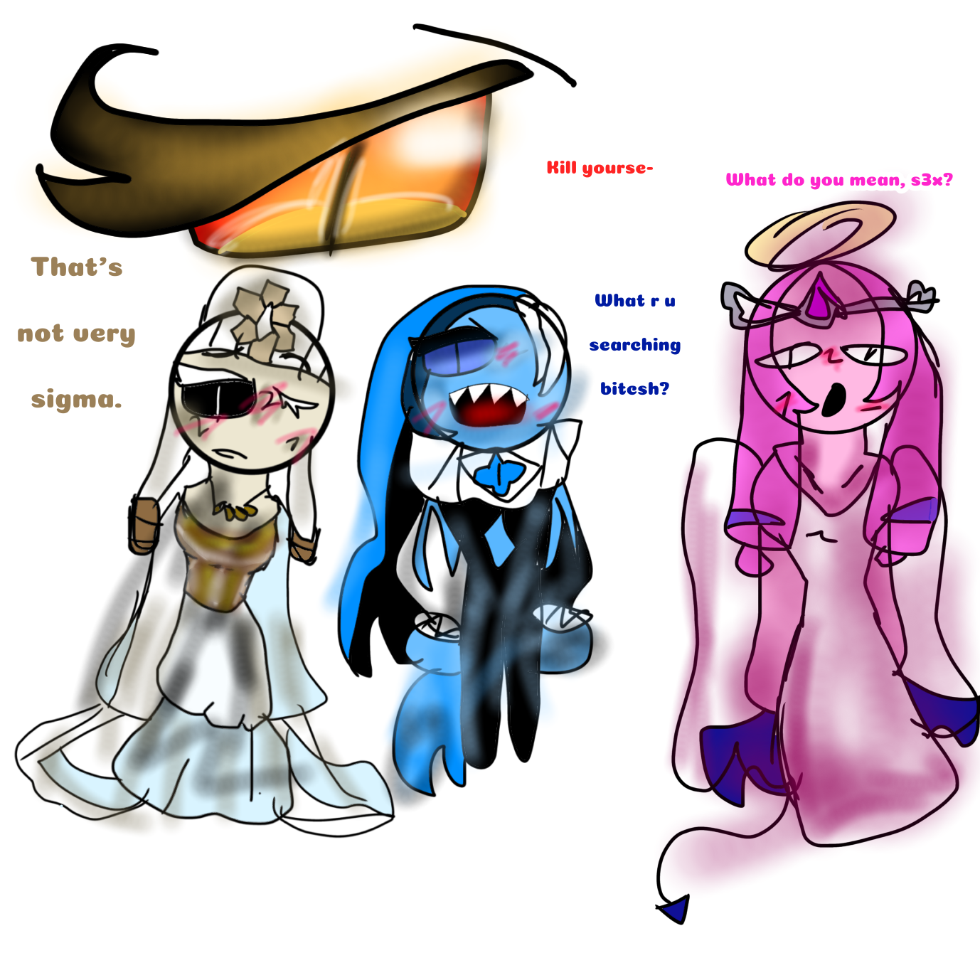 The beasts caught u in 4K brah - ibisPaint