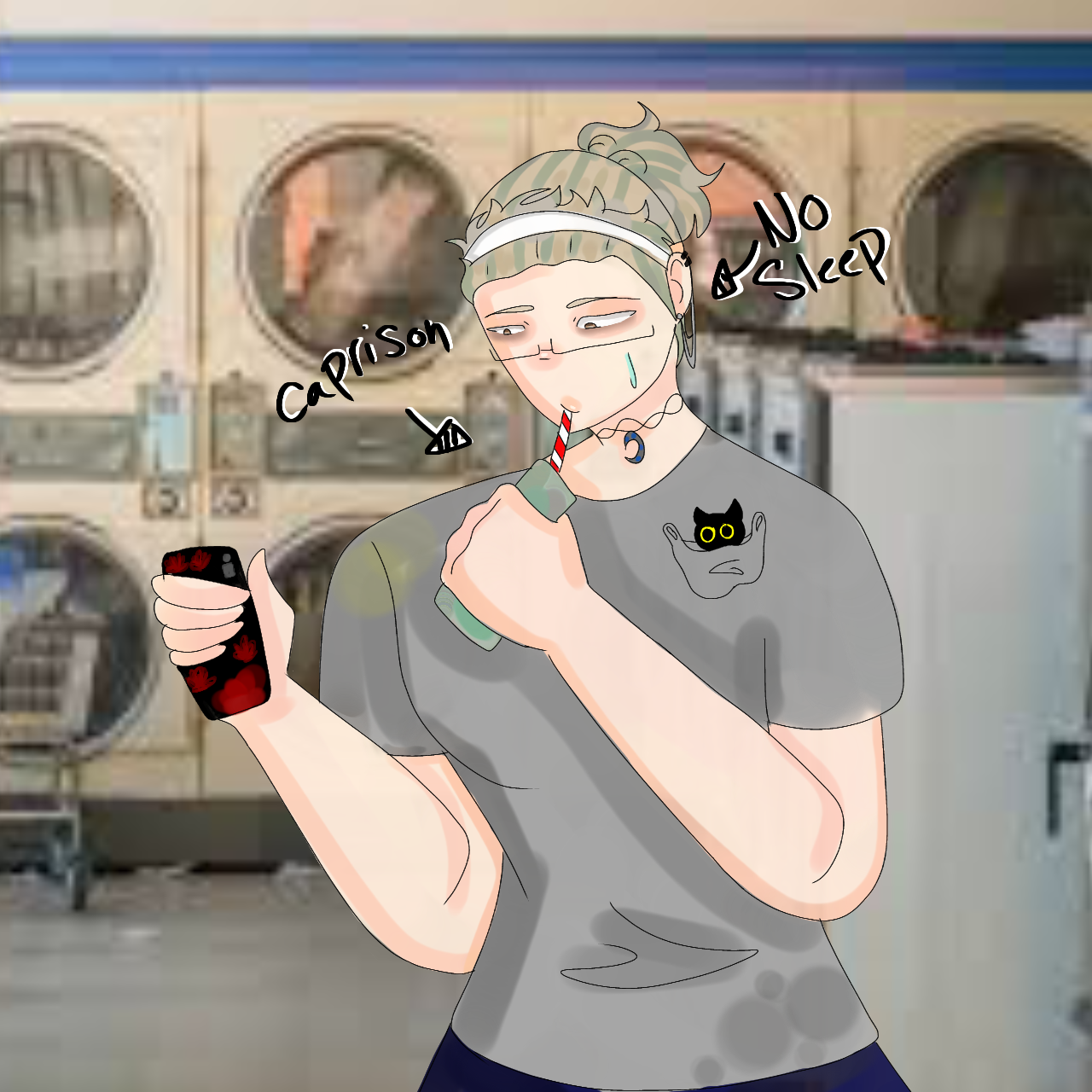 Laundry day - ibisPaint