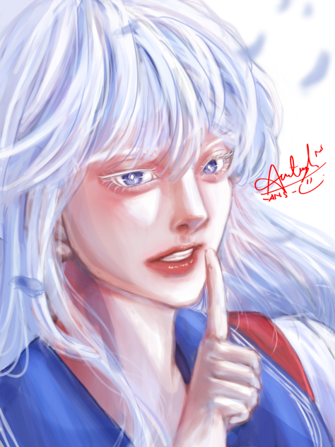 white like snow - ibisPaint