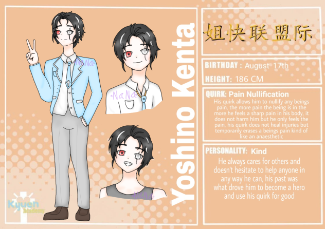 Kenta ref sheet - ibisPaint