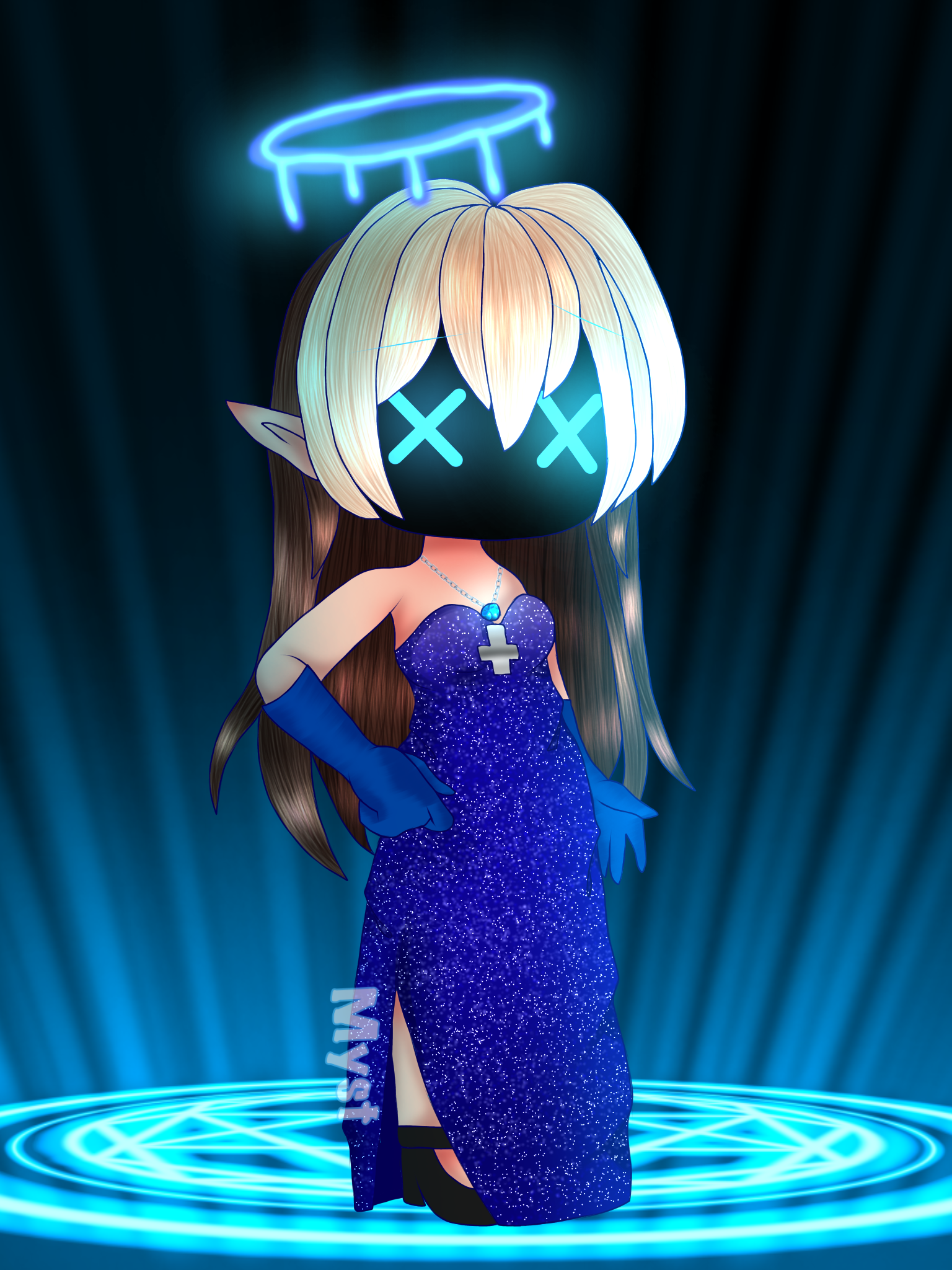 Myst as different colors 💙(Normal) - ibisPaint
