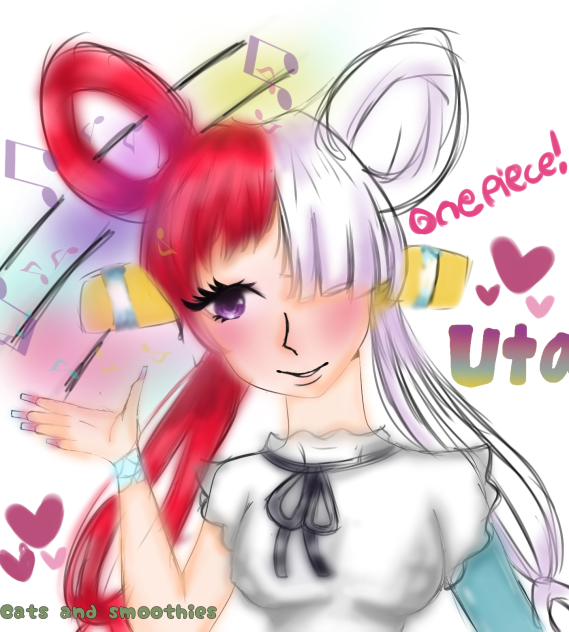 ️🤍Uta one piece ️🤍 - ibisPaint