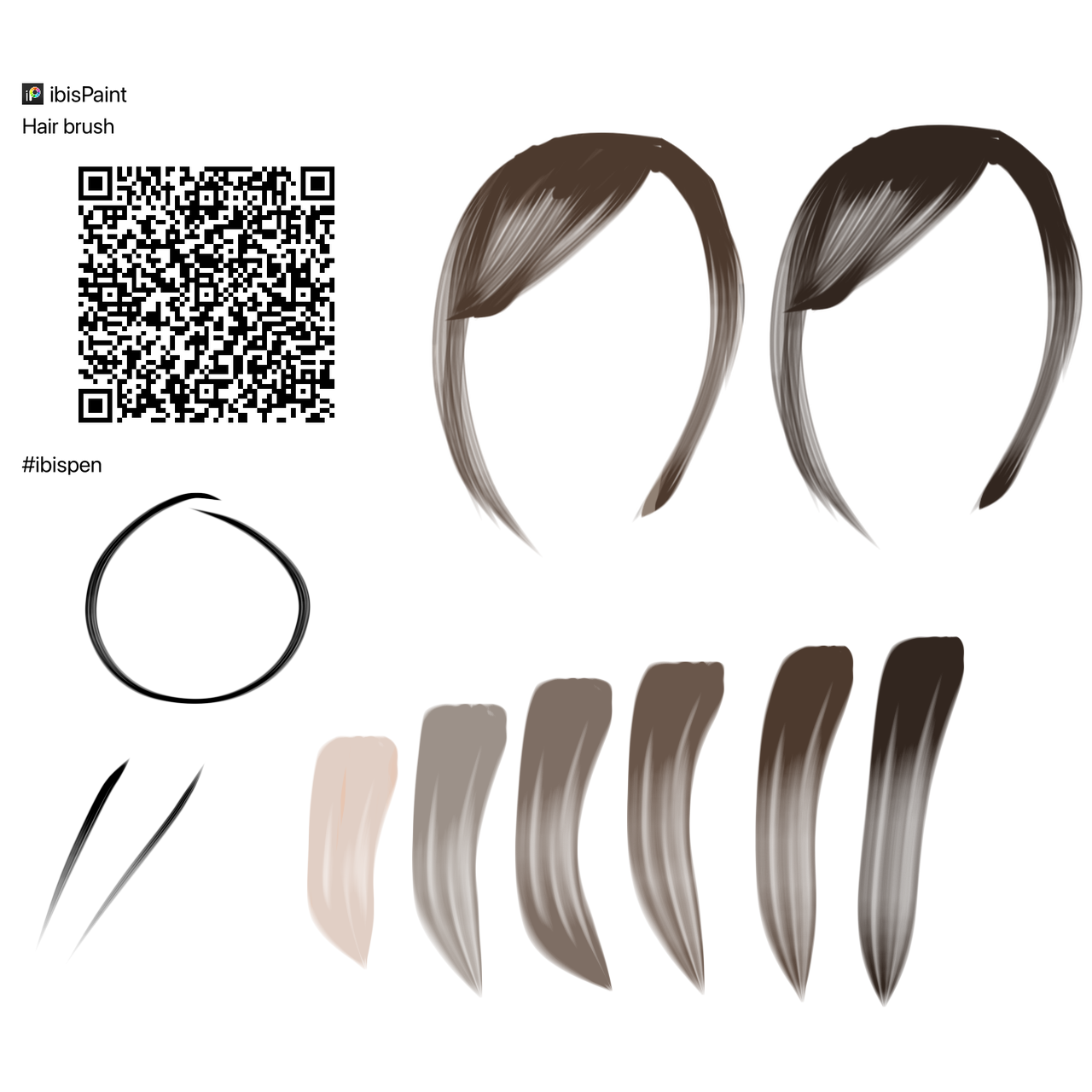 Hair brush (any color) - ibisPaint