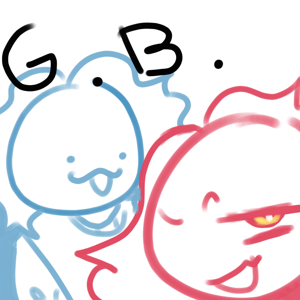 Ghost buddies - ibisPaint