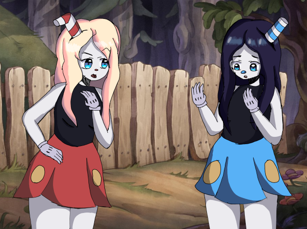 Cuphead & Mugman - ibisPaint