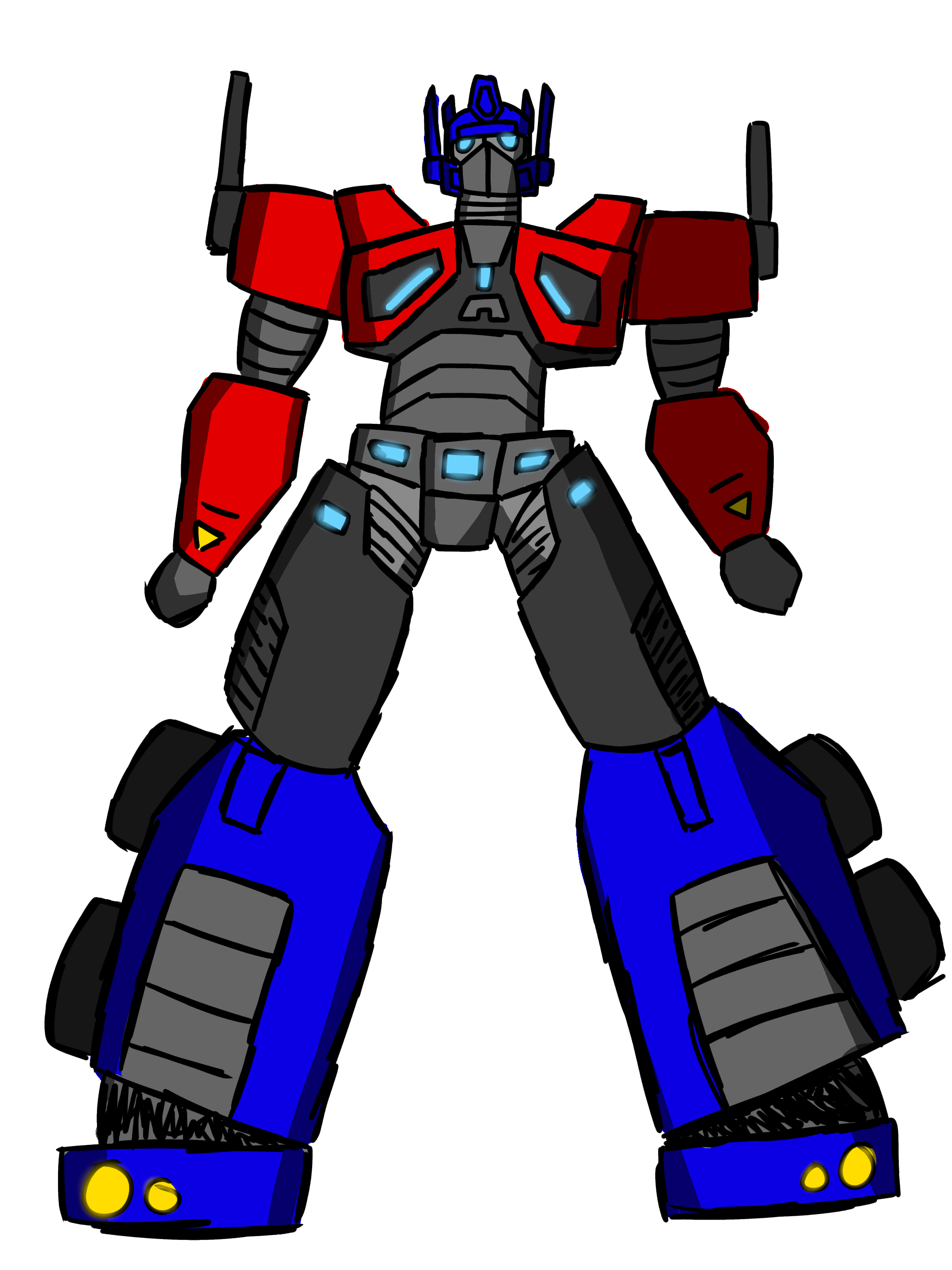 Cybertronian Optimus Prime - ibisPaint