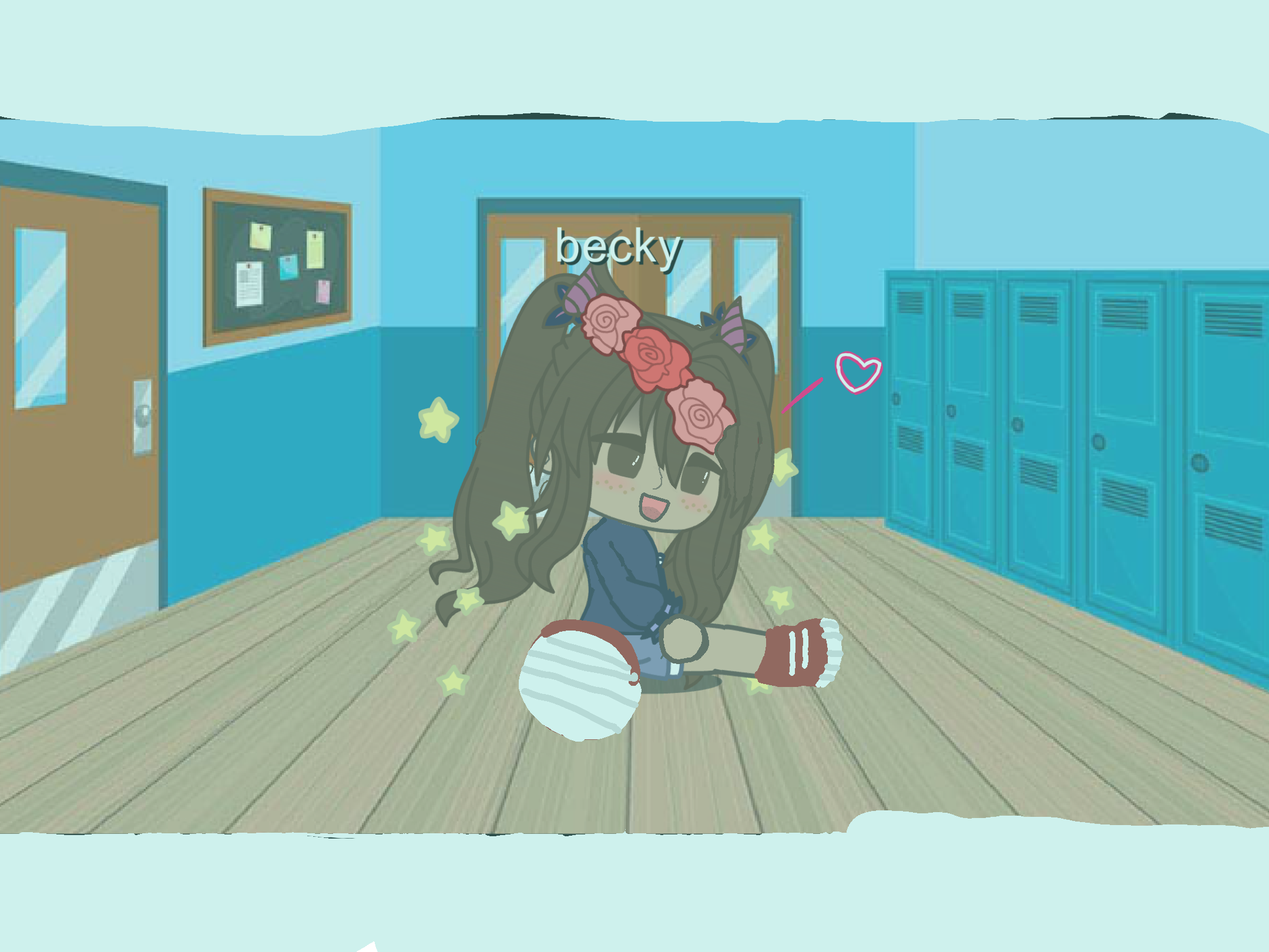 My sis oc + editing - ibisPaint