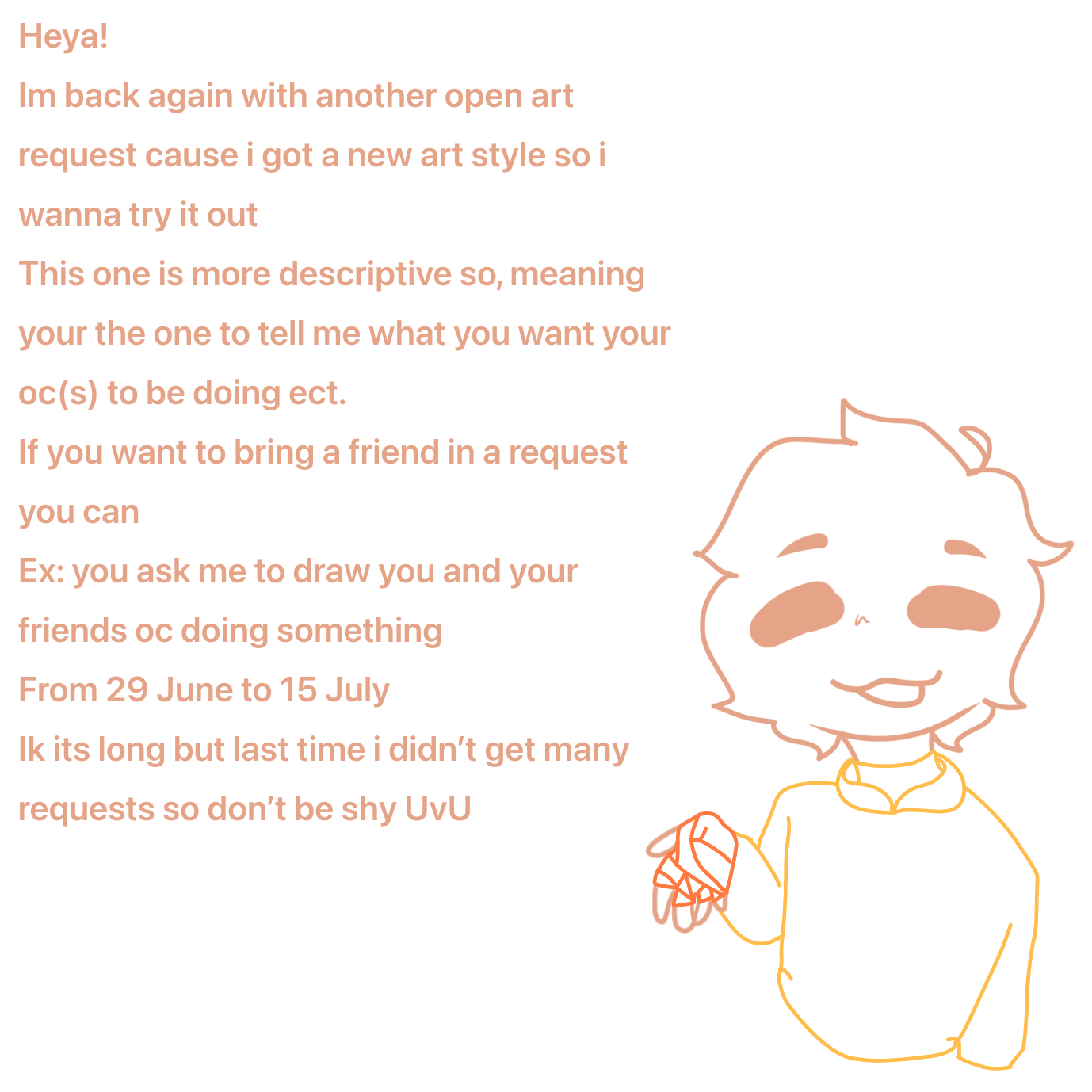 Open art requests! - ibisPaint