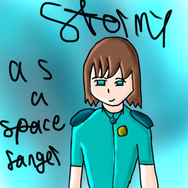 Stormy as a space ranger - ibisPaint