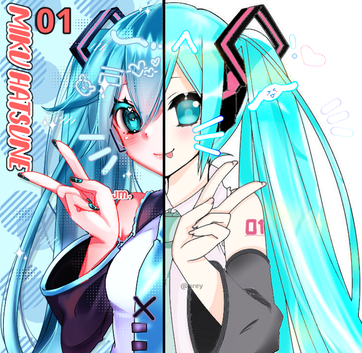 miku color collab - ibisPaint