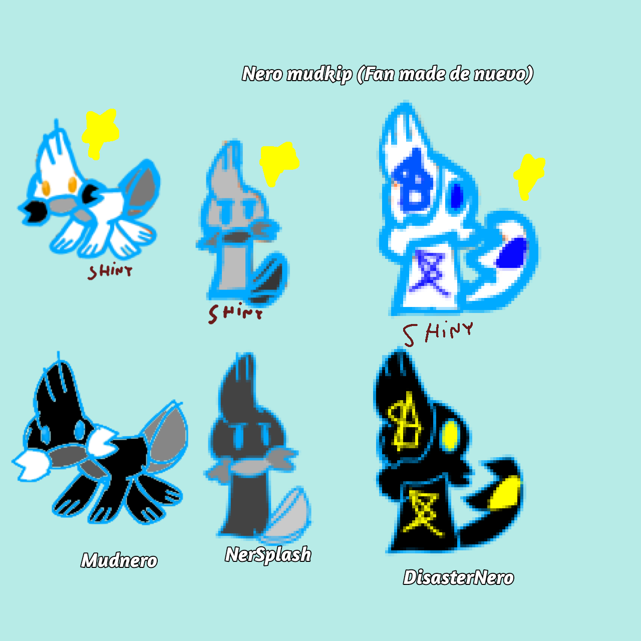 nero mudkip - ibisPaint