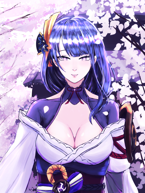 raiden genshin impact - ibisPaint