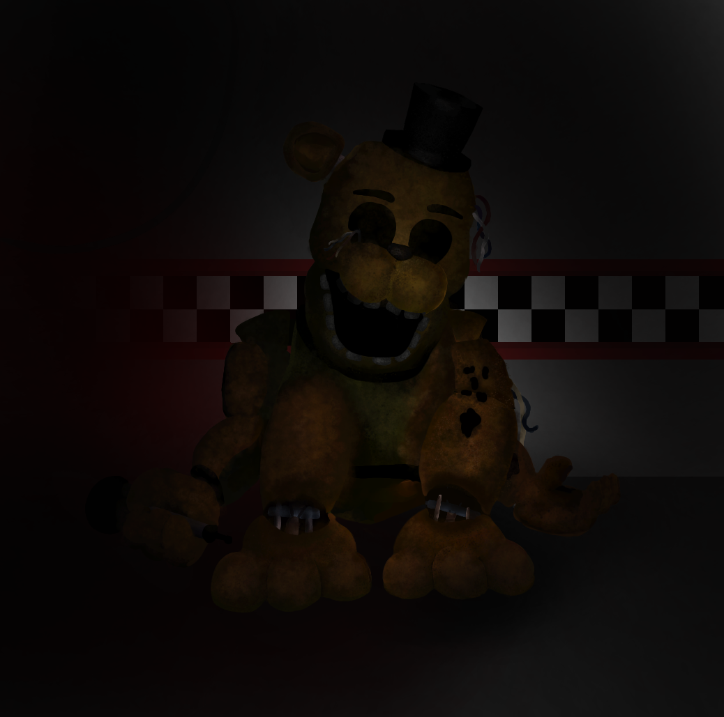 Withered Golden Freddy - ibisPaint