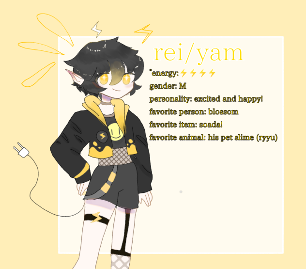 🖤⚡rei ref chart!⚡💛 - ibisPaint