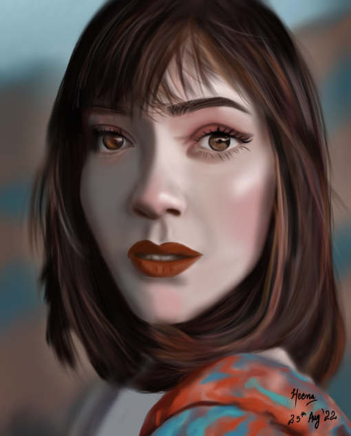 Brown-eyed Beauty - ibisPaint