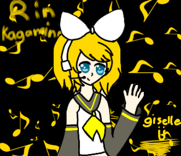 Rin kagamine - SpeedArt ~ giselle Ü - ibisPaint