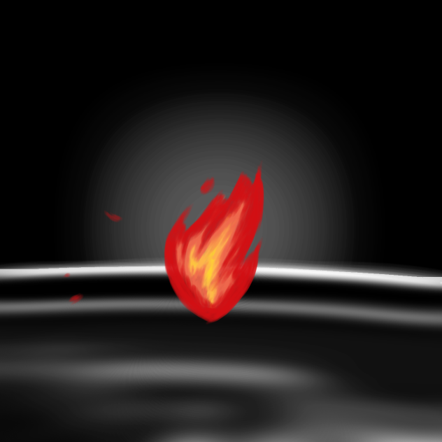 animated fire - ibisPaint