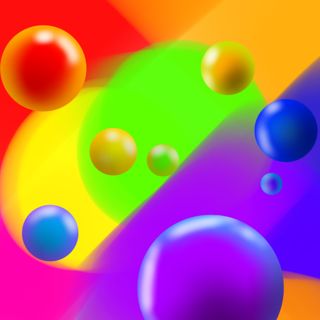 Colorful Marbles - ibisPaint