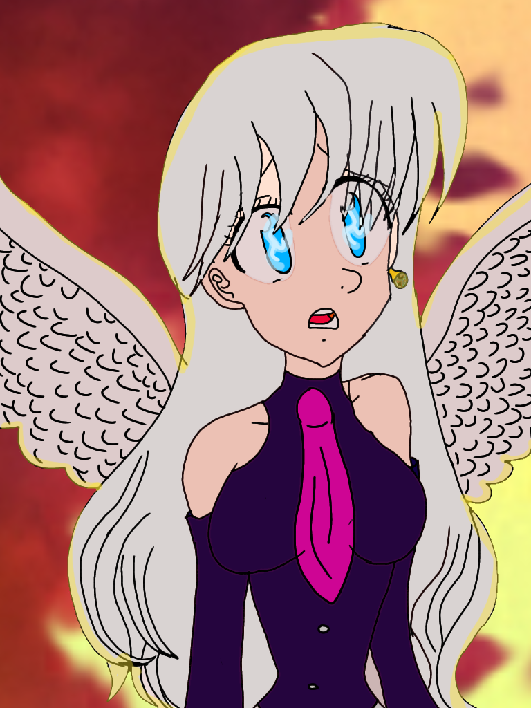 goddess Elizabeth the seven deadly sins - ibisPaint
