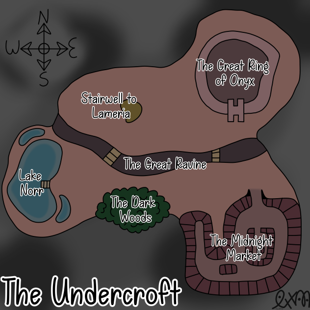 The Undercroft - Map [Variant 2] - ibisPaint
