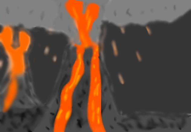Volcano - ibisPaint