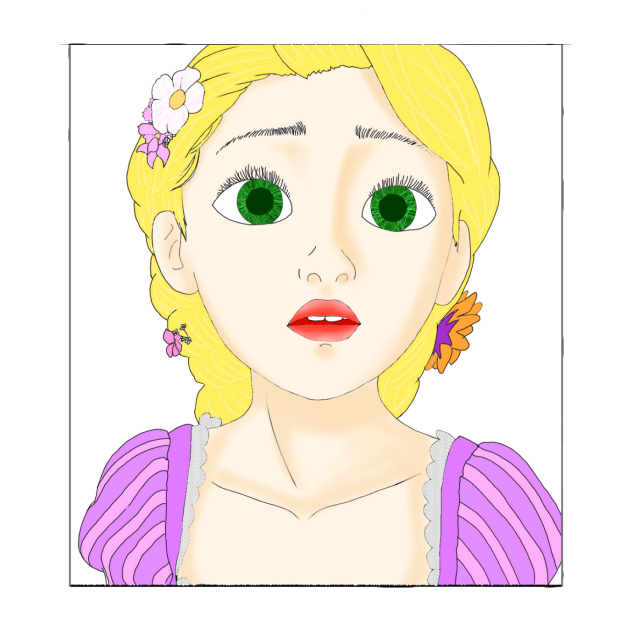 라푼젤 Rapunzel - ibisPaint