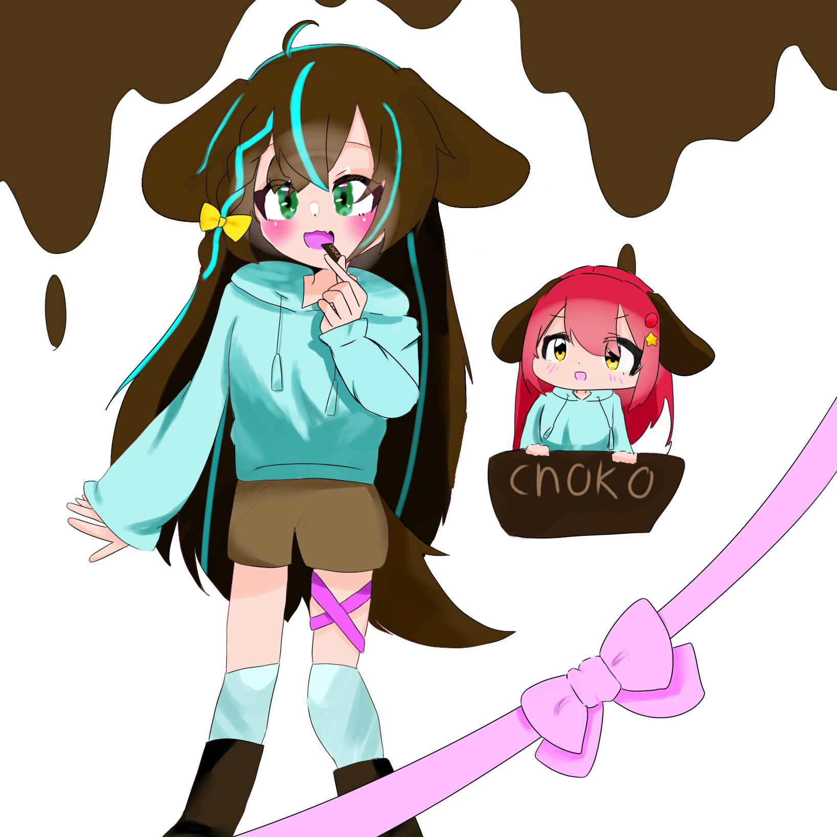 チョコ×choko×うめ星 - ibisPaint